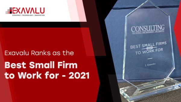 Exavalu Ranked as The Best Small Consulting Firms to Work for in 2021
